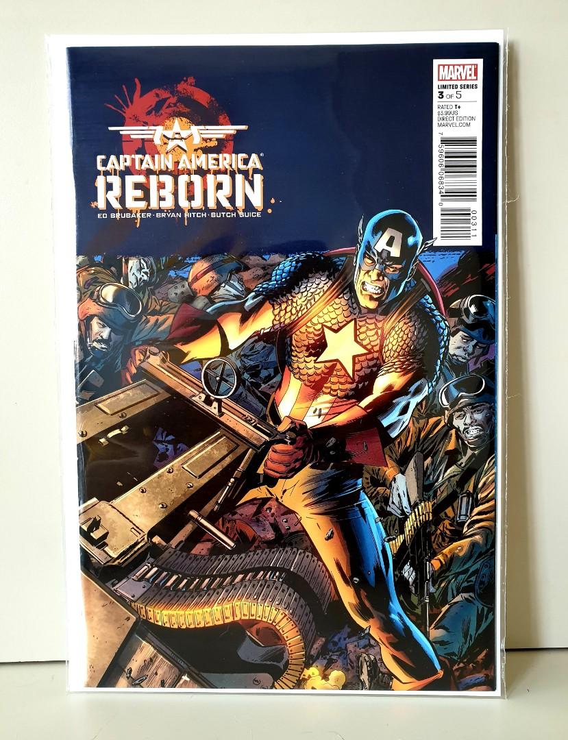 Captain America Reborn 1 - 6. Ed Erubaker (not Avengers), Hobbies ...