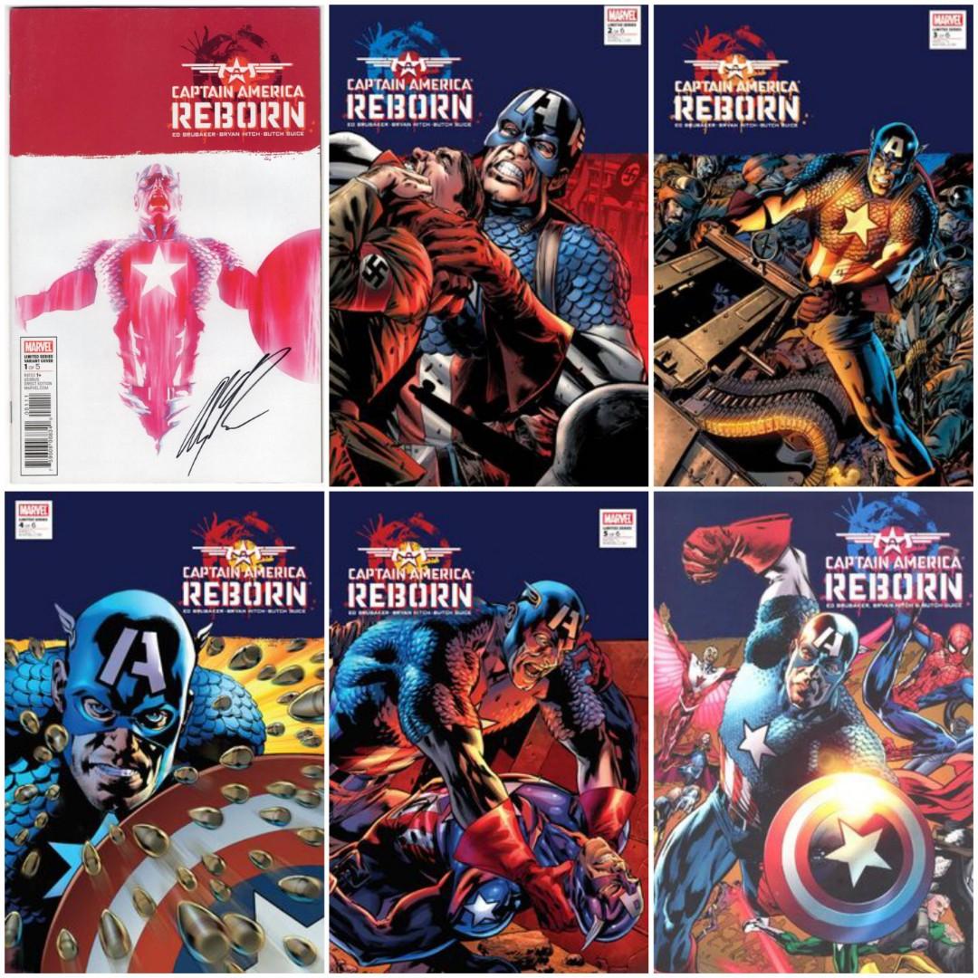 Captain America Reborn 1 - 6. Ed Erubaker (not Avengers), Hobbies ...
