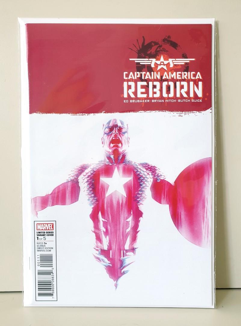 Captain America Reborn 1 - 6. Ed Erubaker (not Avengers), Hobbies ...