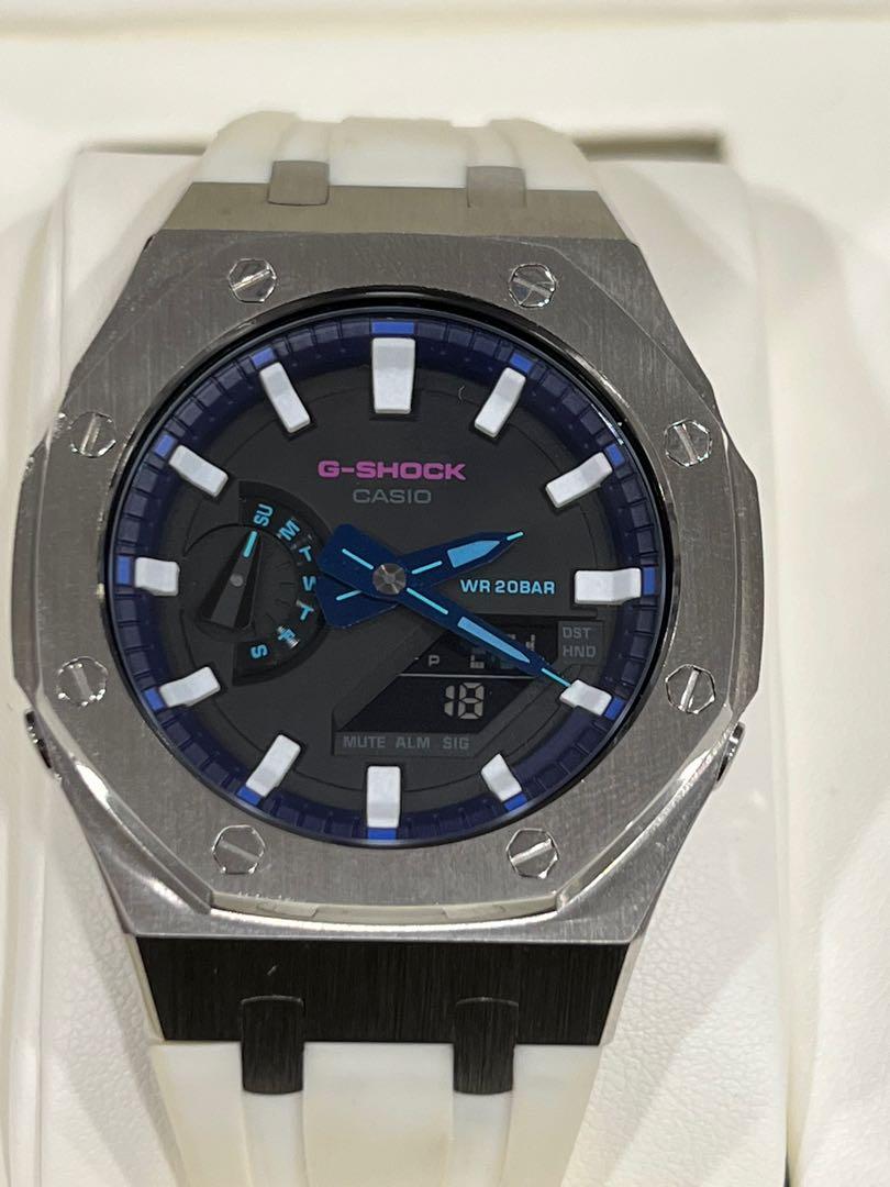 Casio Watch black mod ga2110 ga2100 ga-2110 special edition, Men's ...