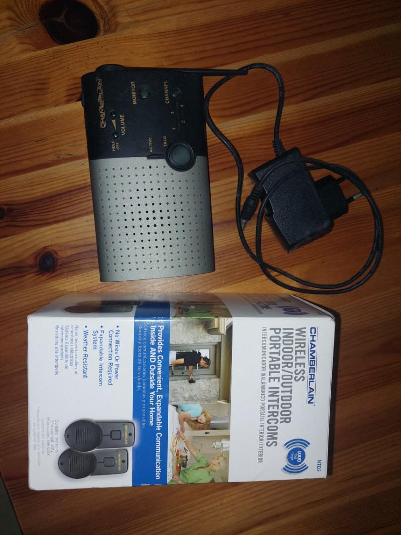 Chamberlain Wireless Intercoms, Furniture & Home Living, Security ...
