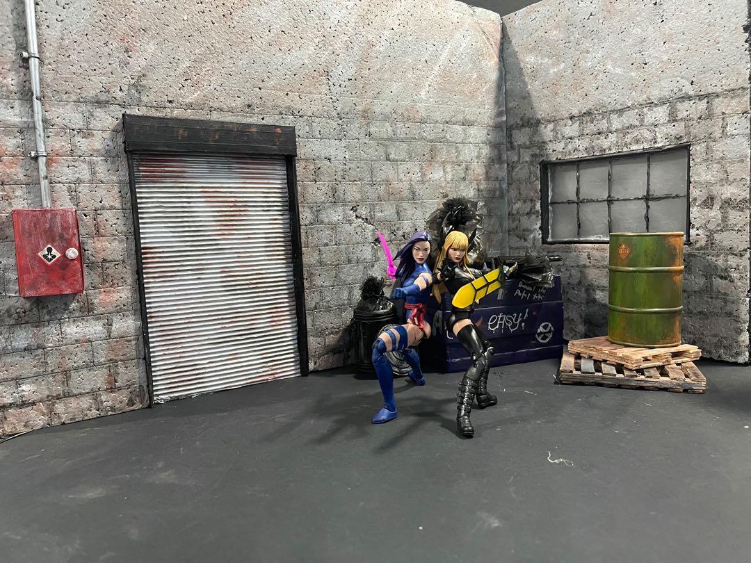 Custom 1:12 Back Alley Diorama, Hobbies & Toys, Toys & Games on Carousell