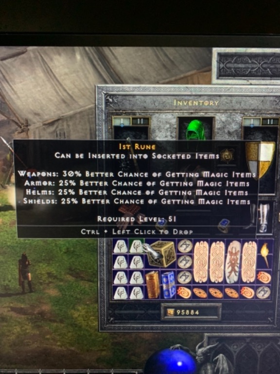 Diablo 2 Resurrected Ist rune, Video Gaming, Gaming Accessories, In ...