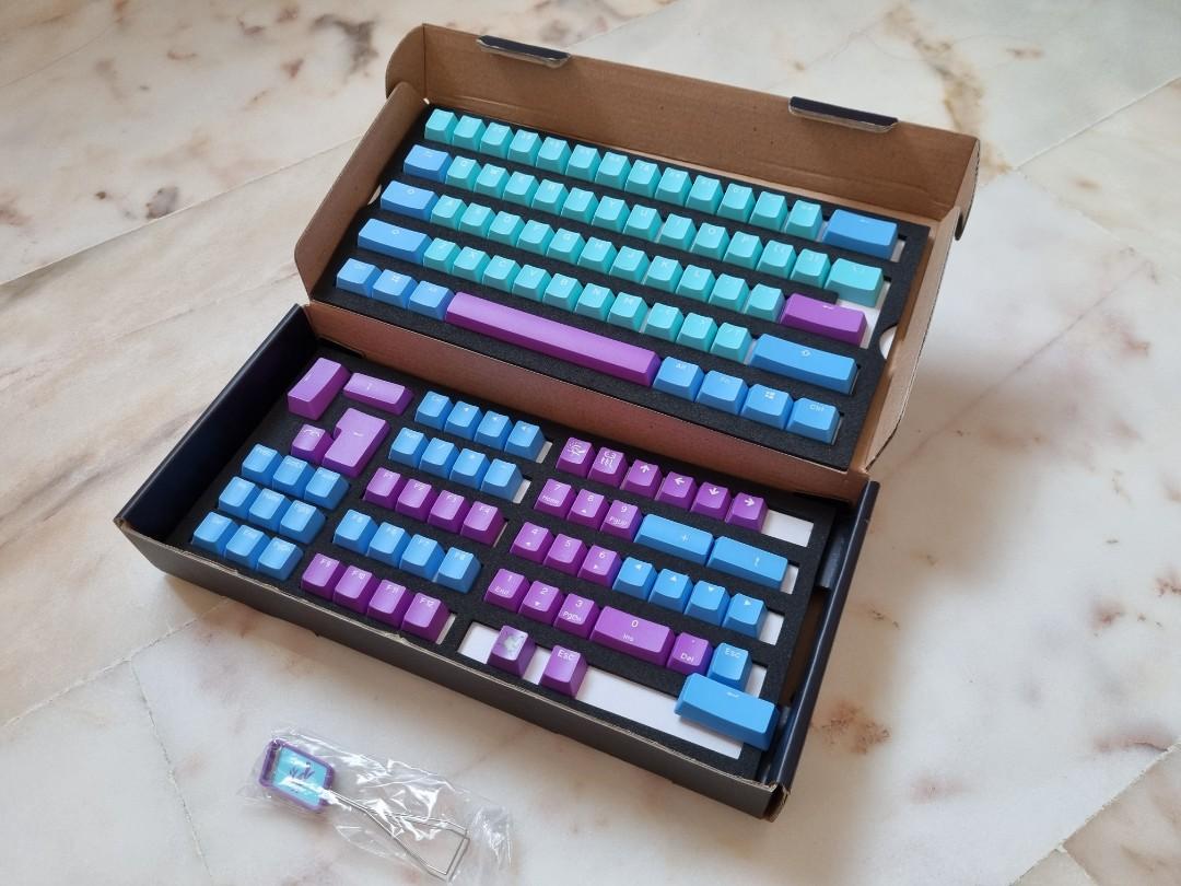 Ducky Frozen Llama PBT keycaps set, Computers & Tech, Parts ...