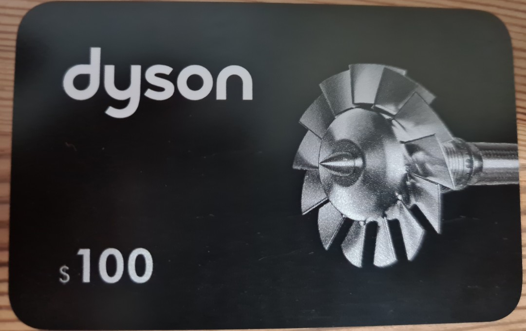 Dyson $100 Gift Card, Tickets & Vouchers, Vouchers on Carousell