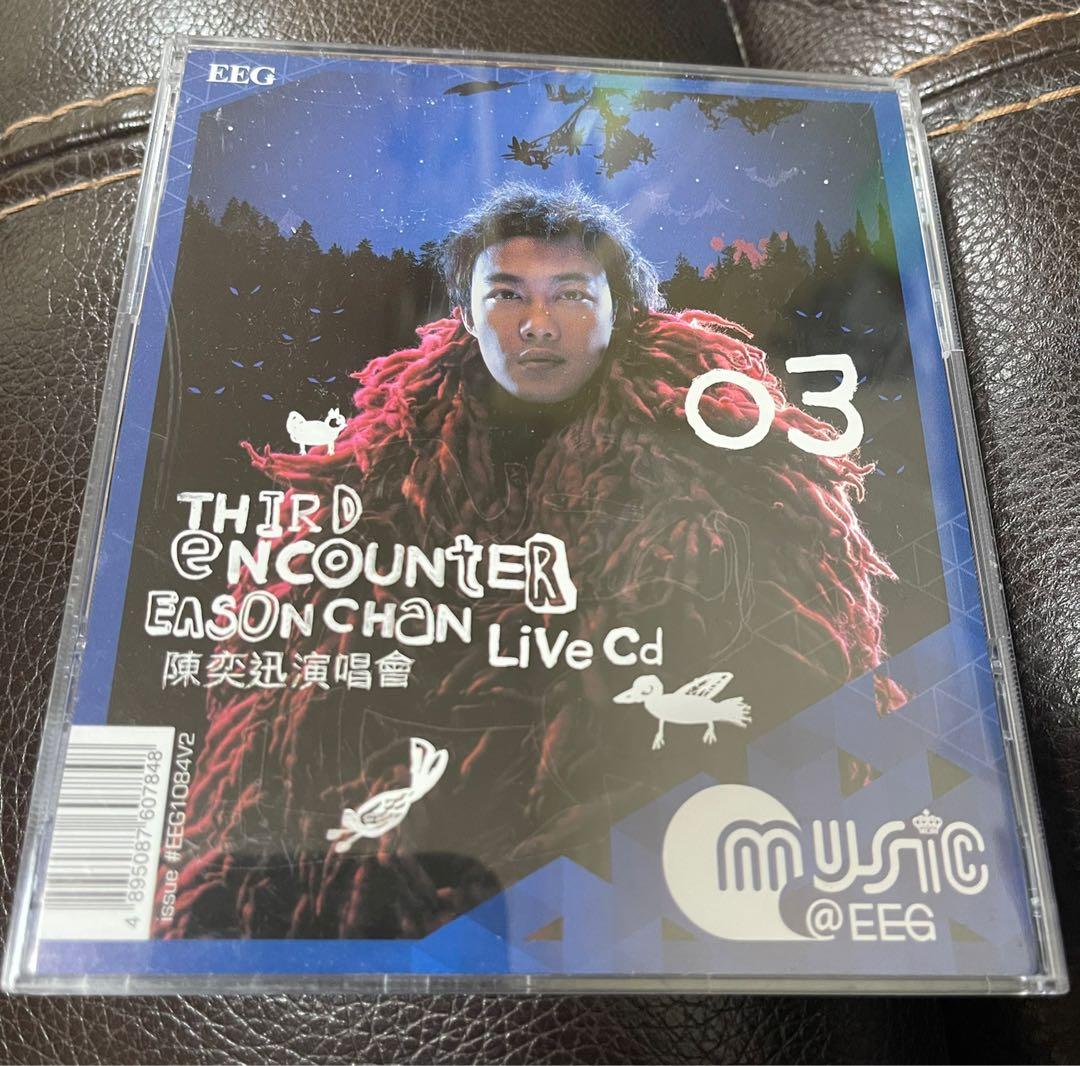 Eason Chan 陳奕迅演唱會 2CD THIRD ENCOUNTER EASON CHAN LIVE 2CD (重新發行) 99%新 ...