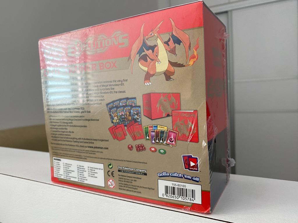 Evolutions ETB - Charizard & Blastoise Elite Trainer Box (Pokemon Card ...