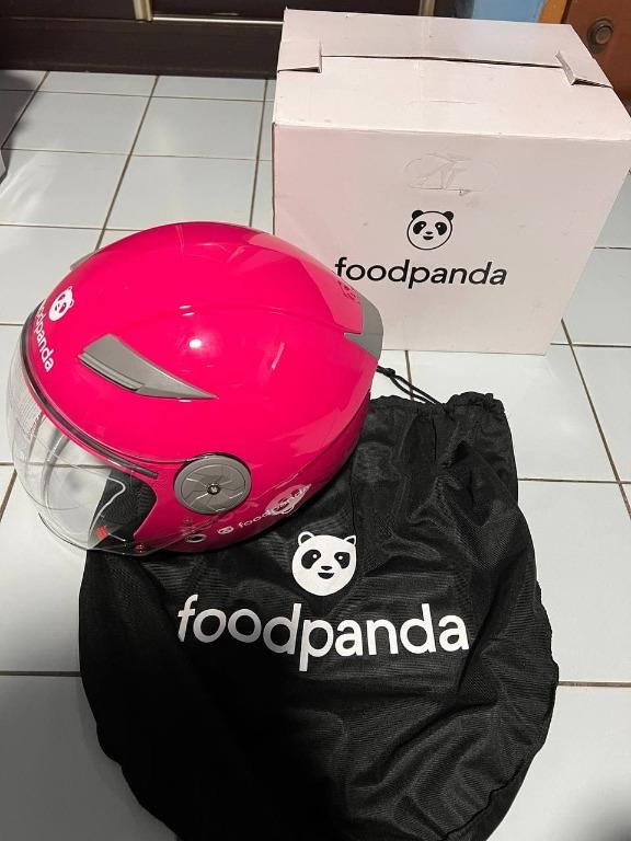 FoodPanda Helmet (M) BRAND NEW negotiable , Motorcycles, Motorcycle ...