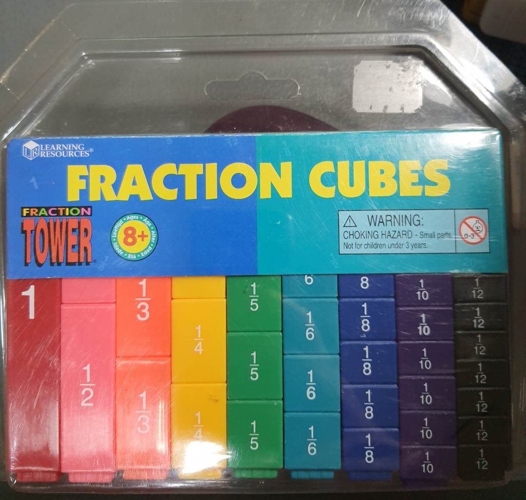 Fraction Cubes, Hobbies & Toys, Stationary & Craft, Stationery & School ...