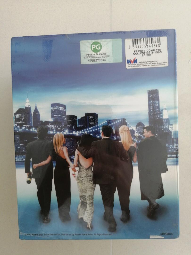 FRIENDS COMPLETE COLLECTION 21 DISC SET, TV & Home Appliances, TV ...