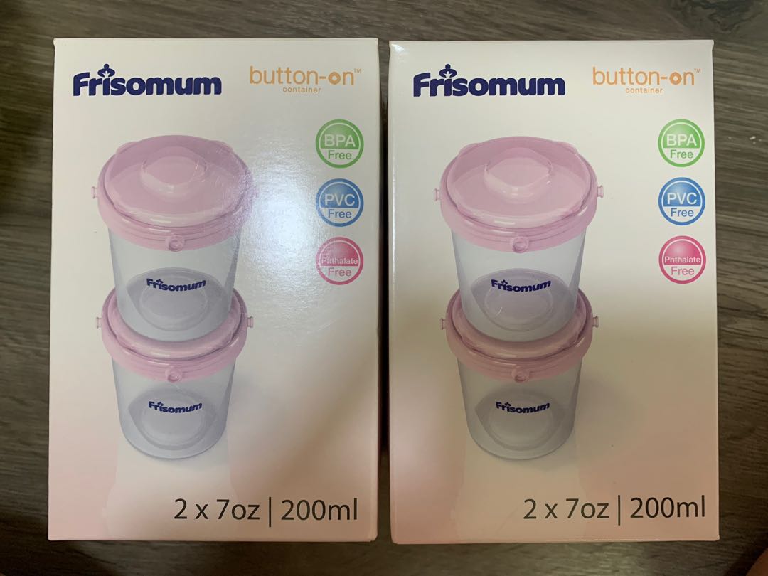 Frisomum Milk Container / Storage (4 Pieces), Babies & Kids, Nursing ...