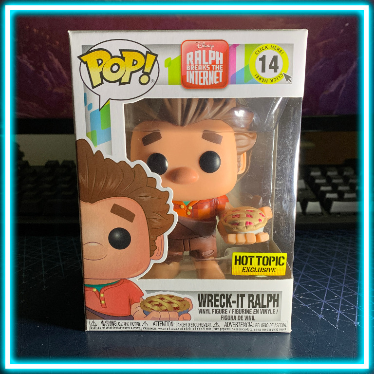 Funko Pop Disney Wreck-It Ralph - Wreck-It Ralph with Cherry Pie (Hot ...