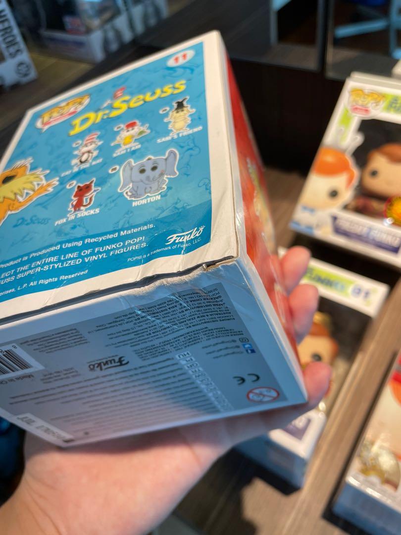 FUNKO POP Dr. Seuss The Lorax Flocked | 2017 San Diego Comic Con ...