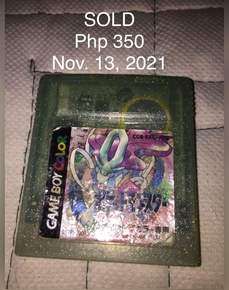 Gameboy Color Cartridge, Video Gaming, Gaming Accessories, In-Game ...