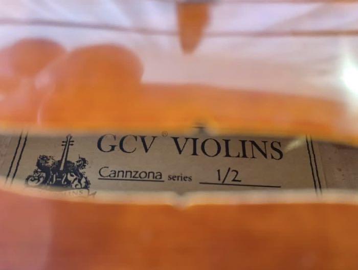 GCV violin (Cannzona series) 1/2 Violin, Hobbies & Toys, Music & Media ...