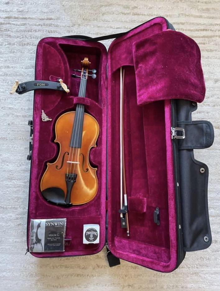 GCV violin (Cannzona series) 1/2 Violin, Hobbies & Toys, Music & Media ...
