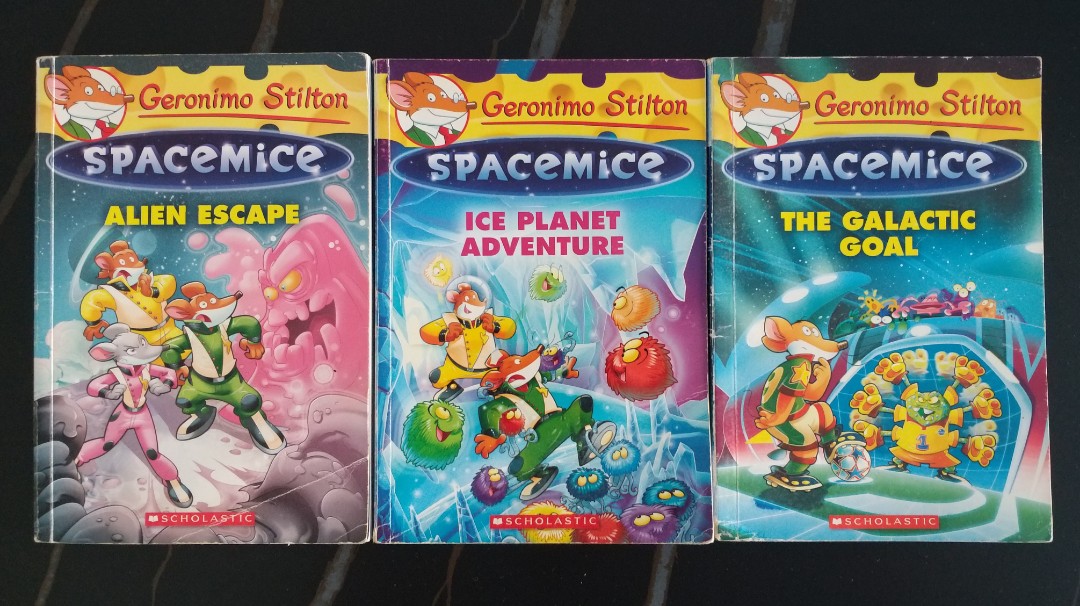 Geronimo Stilton Spacemice series, Hobbies & Toys, Books & Magazines ...