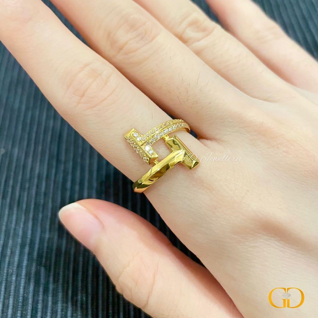 GOLD 916 RINGS, Women's Fashion, Jewelry & Organisers, Necklaces on ...