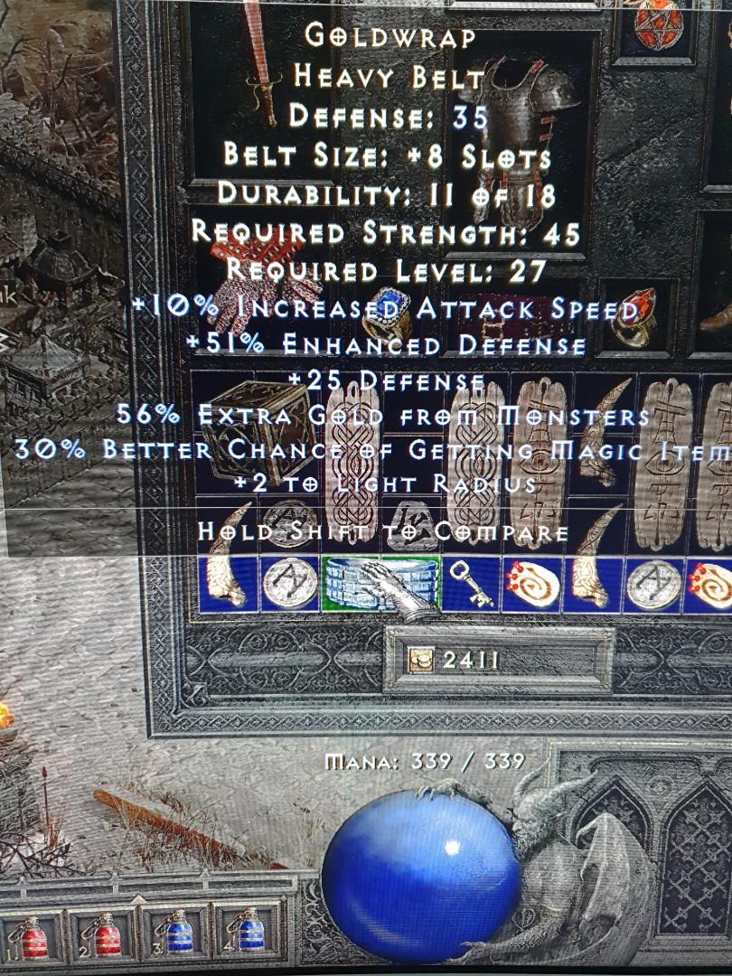 Goldwrap d2r, Video Gaming, Video Games, Others on Carousell