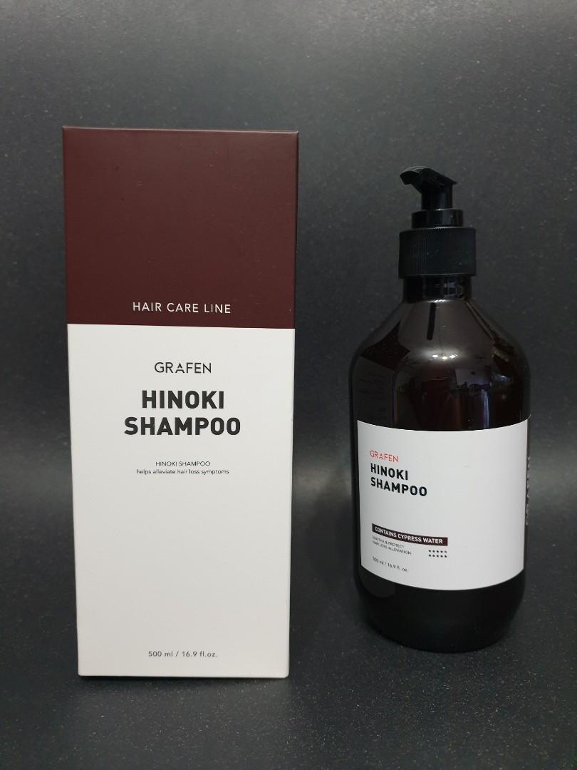 Grafen Hinoki Shampoo, Beauty & Personal Care, Hair on Carousell