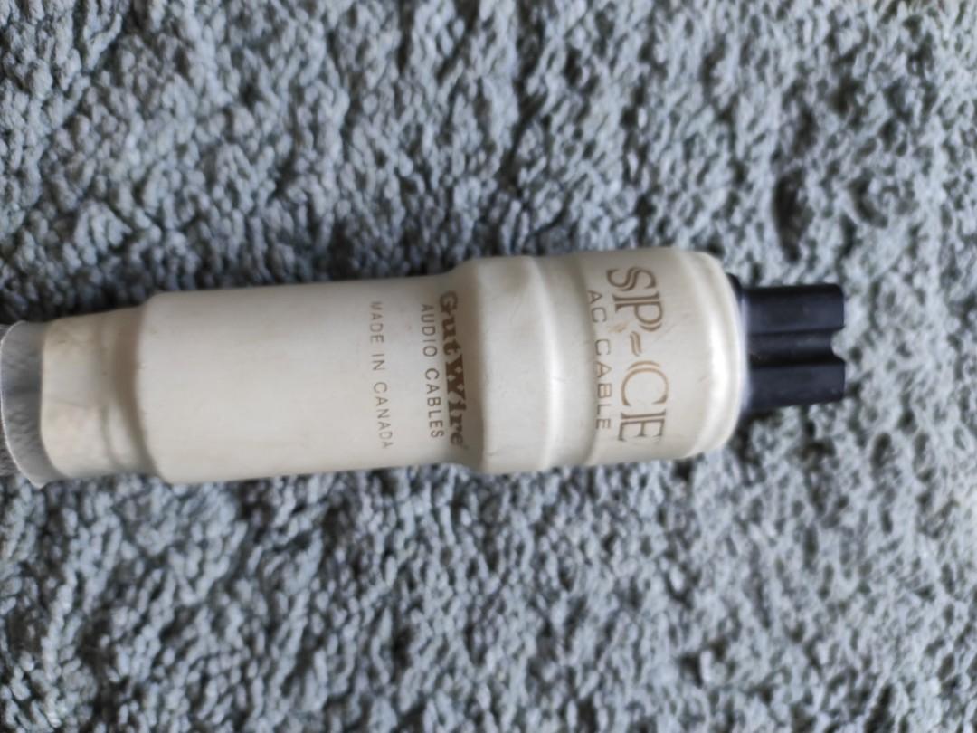 Gutwire SP Crystal Edition power cord, Audio, Other Audio Equipment on ...