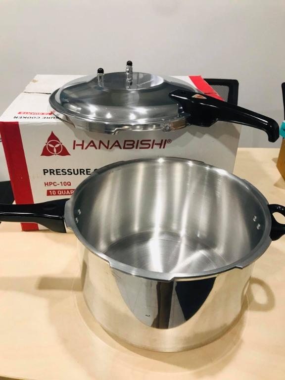 Hanabishi 10 Quartz Pressure Cooker HPC-10QC, TV & Home Appliances ...