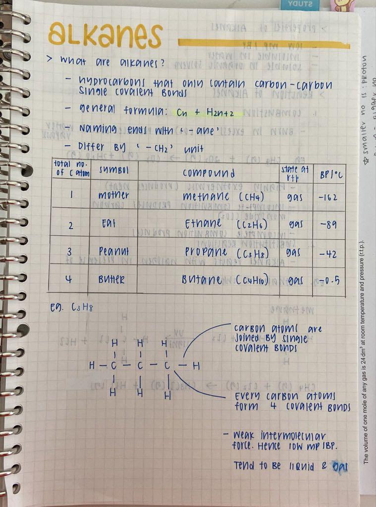 handwritten science(chem) notes, Hobbies & Toys, Books & Magazines ...