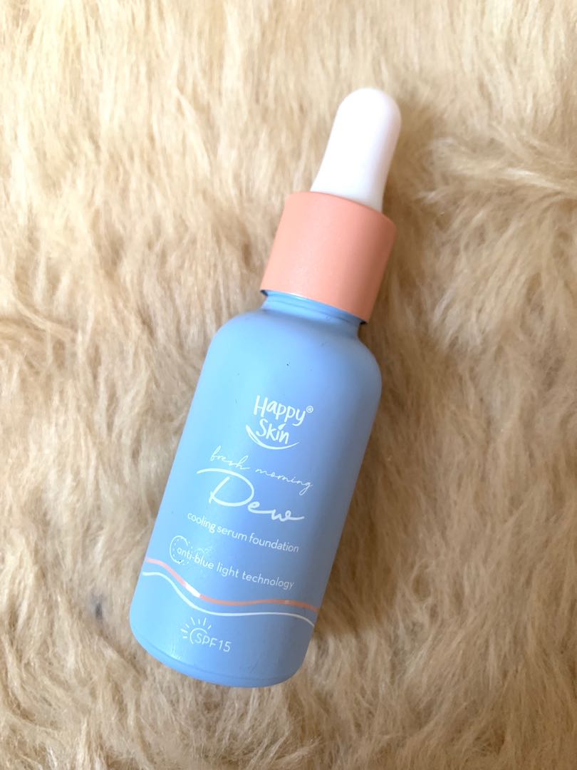 Happy Skin Fresh Morning Dew Cooling Serum Foundation, Beauty ...