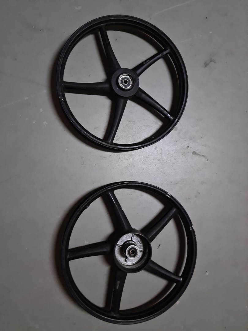 Honda Wave 125 SP522 Enkei Rims, Motorcycles, Motorcycle Accessories on ...