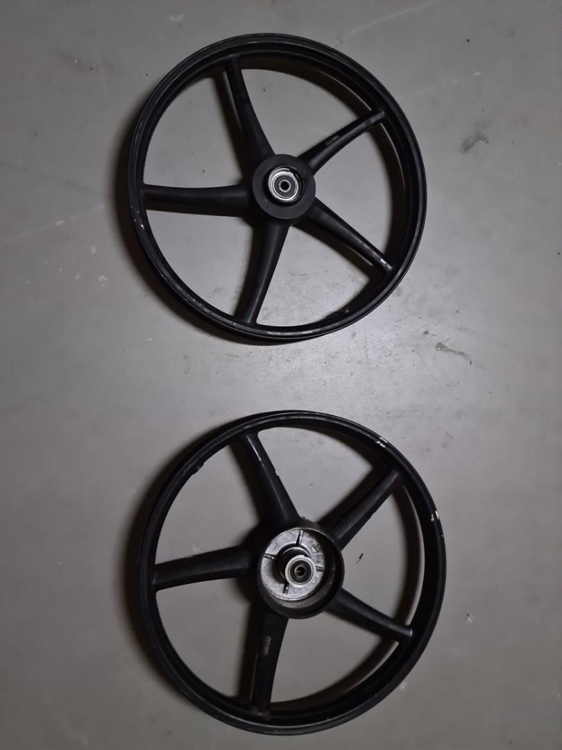 Honda Wave 125 SP522 Enkei Rims, Motorcycles, Motorcycle Accessories on ...