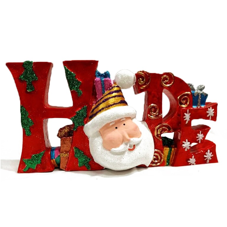 Hope Santa Claus Desk Display, Furniture & Home Living, Home Decor ...