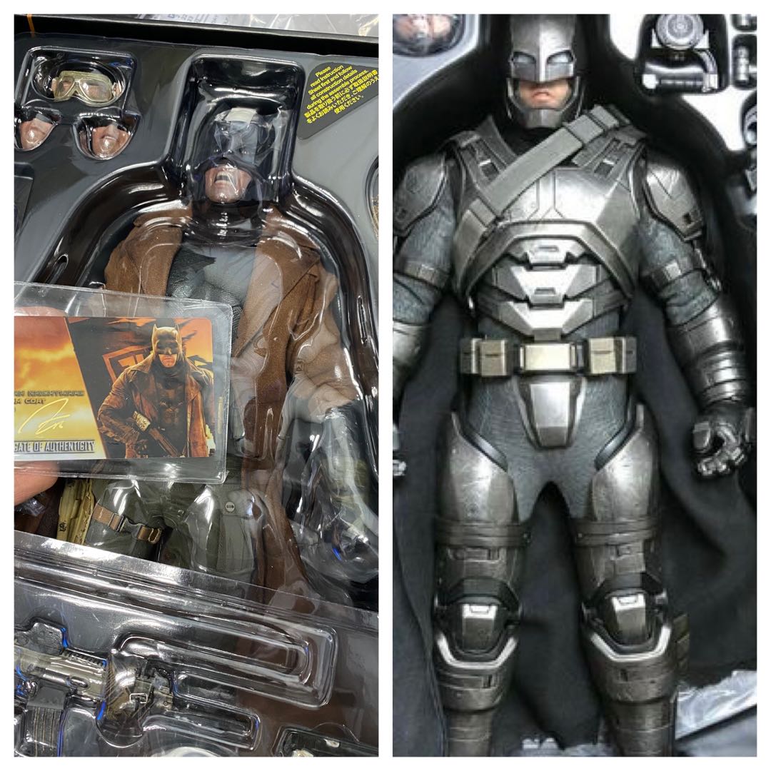 Hot Toys Bundle Batman Knightmare / Armoured, Hobbies & Toys, Toys ...