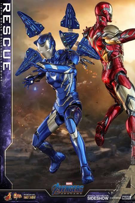 Hot Toys Iron Man Rescue Armor Marvel Action Figure, Hobbies & Toys ...