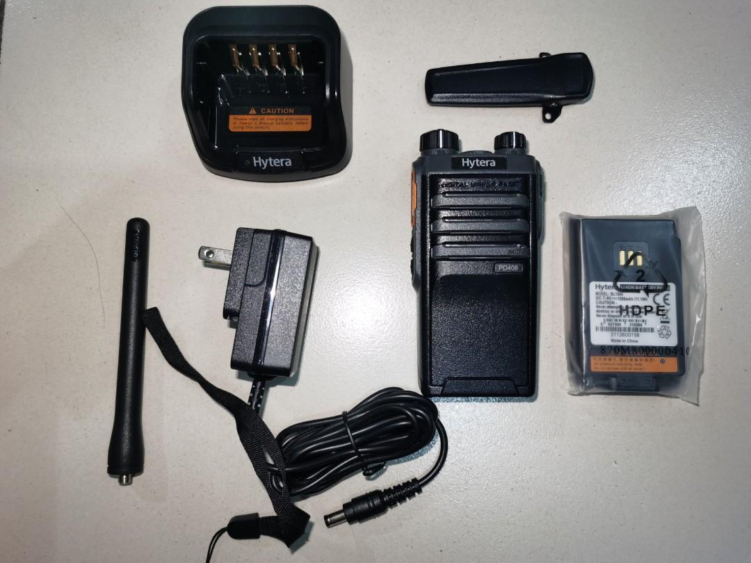 HYTERA PD 408 VHF DIGITAL, Audio, Portable Audio Accessories on Carousell