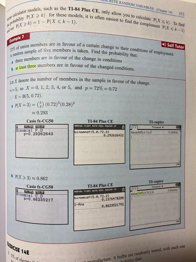 IB math AI SL textbook, Hobbies & Toys, Books & Magazines, Textbooks on ...