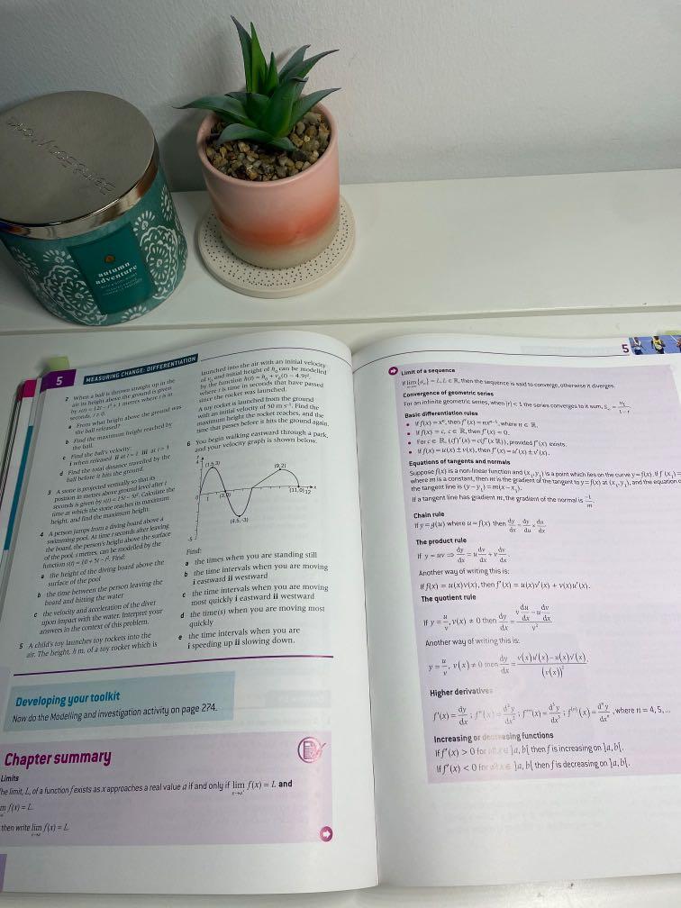 IB math SL textbook MAA, Hobbies & Toys, Books & Magazines, Textbooks ...