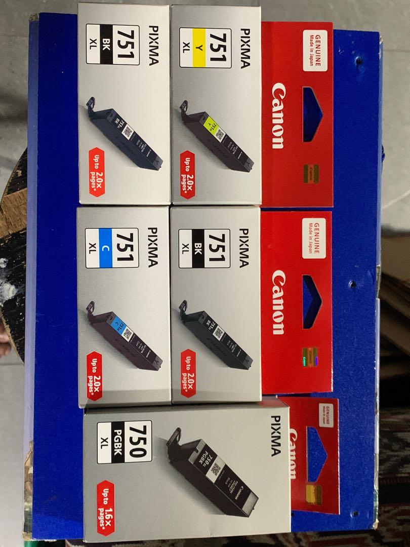 Ink Cartridge - CANON PIXMA (Genuine), Computers & Tech, Printers ...
