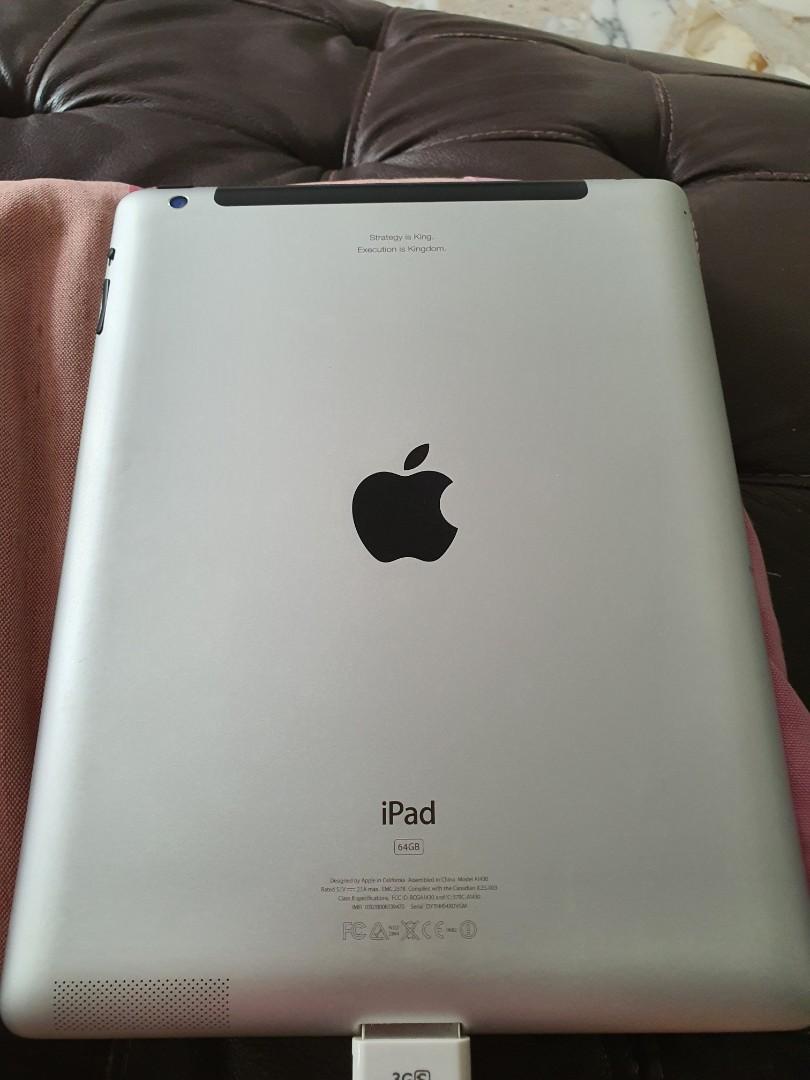 iPad Gen 3 A1430 WiFi 64GB, Computers & Tech, Laptops & Notebooks on ...