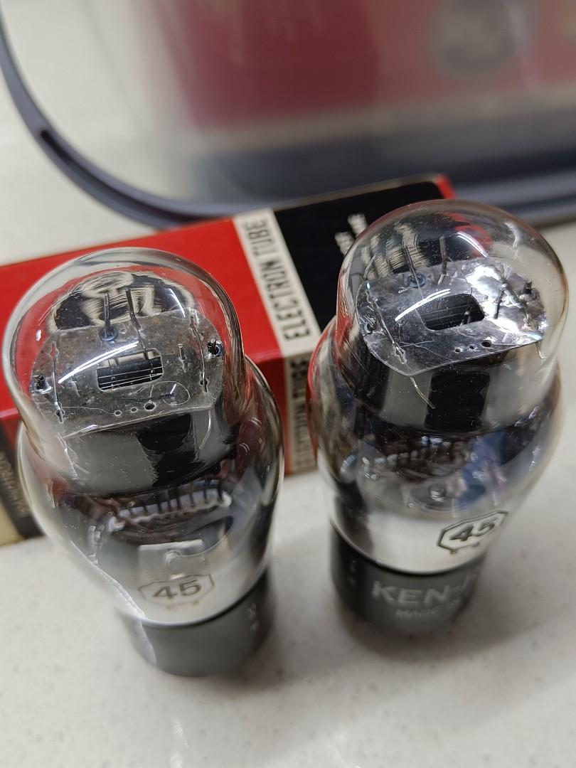 Ken Rad 45 NOS Triode Tubes, Audio, Other Audio Equipment on Carousell