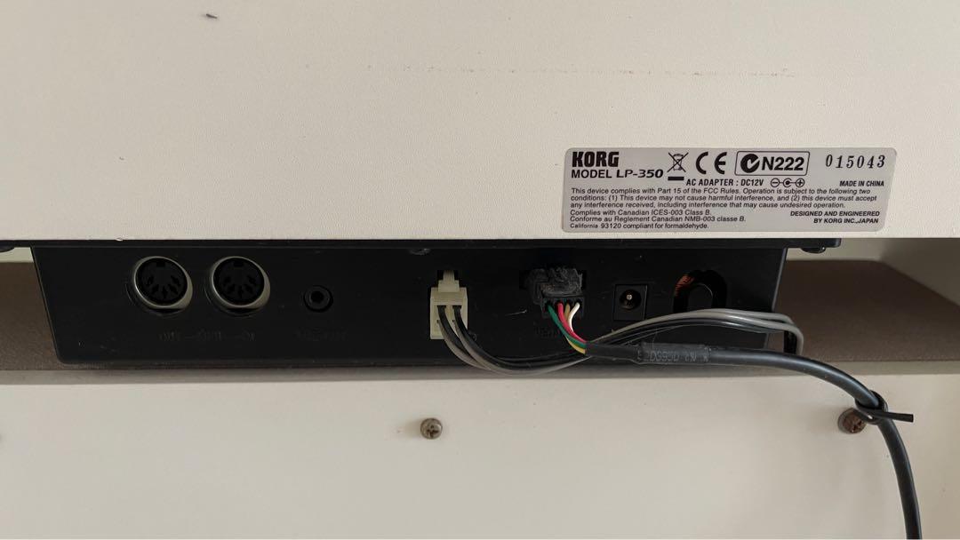 Korg LP-350 Digital Piano, Hobbies & Toys, Music & Media, Musical ...
