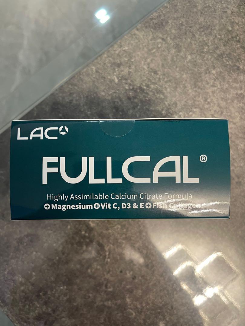 LAC Fullcal Calcium Citrate, Health & Nutrition, Health Supplements ...