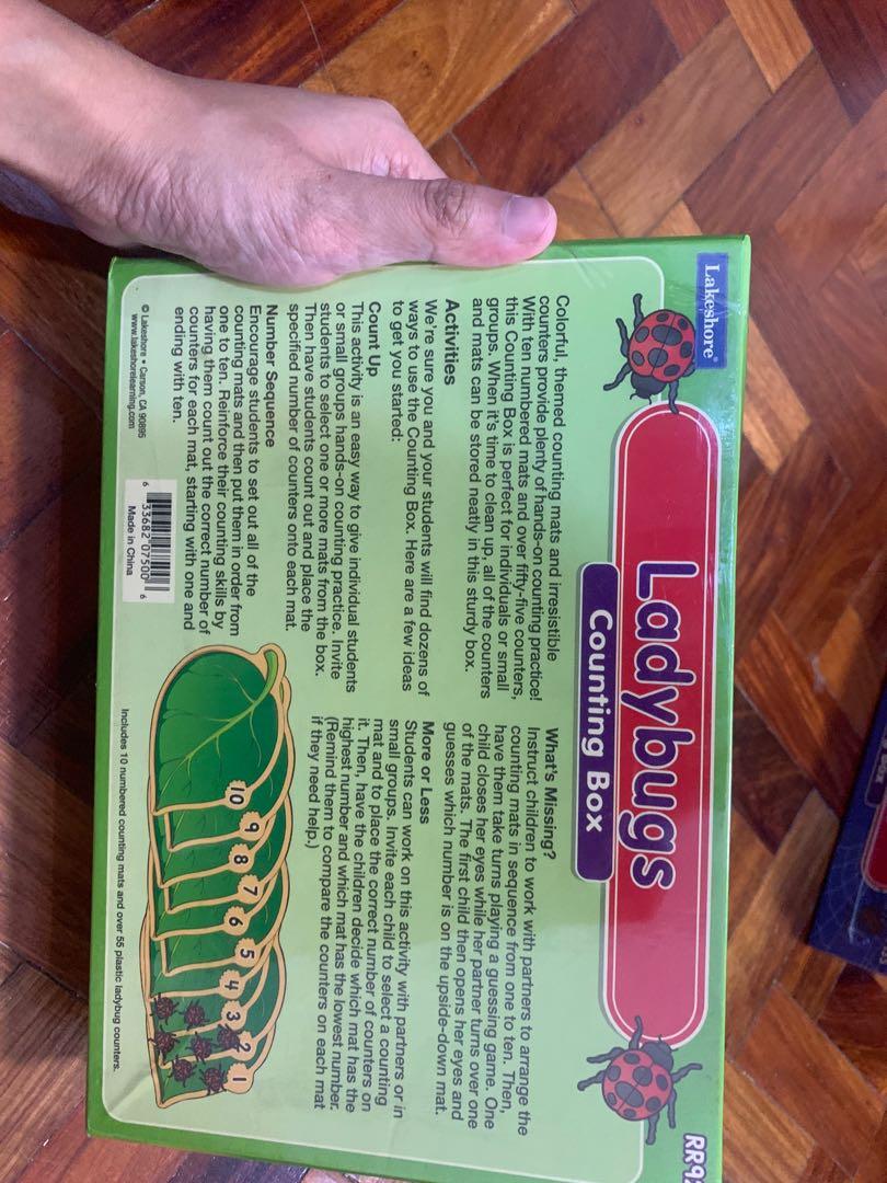 Lakeshore Ladybugs (counting box), Hobbies & Toys, Toys & Games on ...