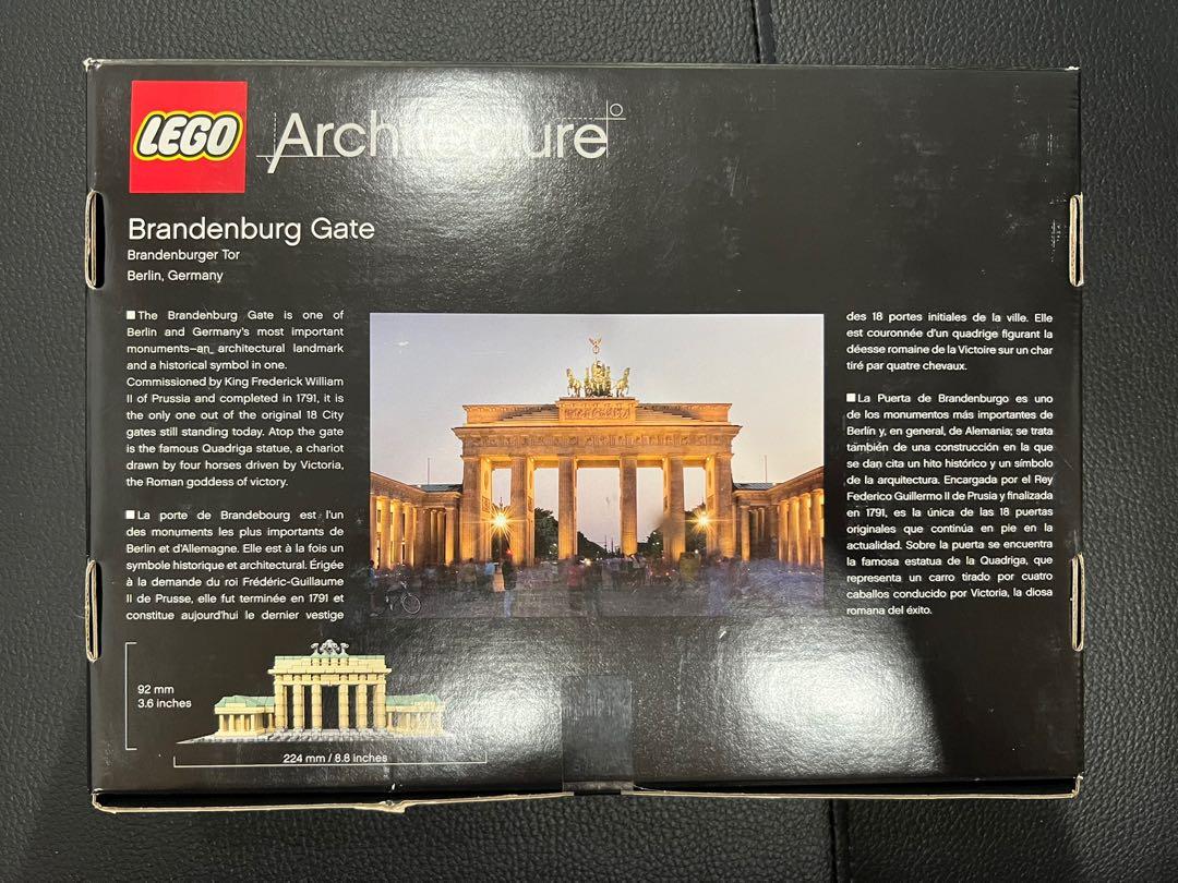 Lego 21011 Architecture Series Brandenburg Gate MISB, Hobbies & Toys ...
