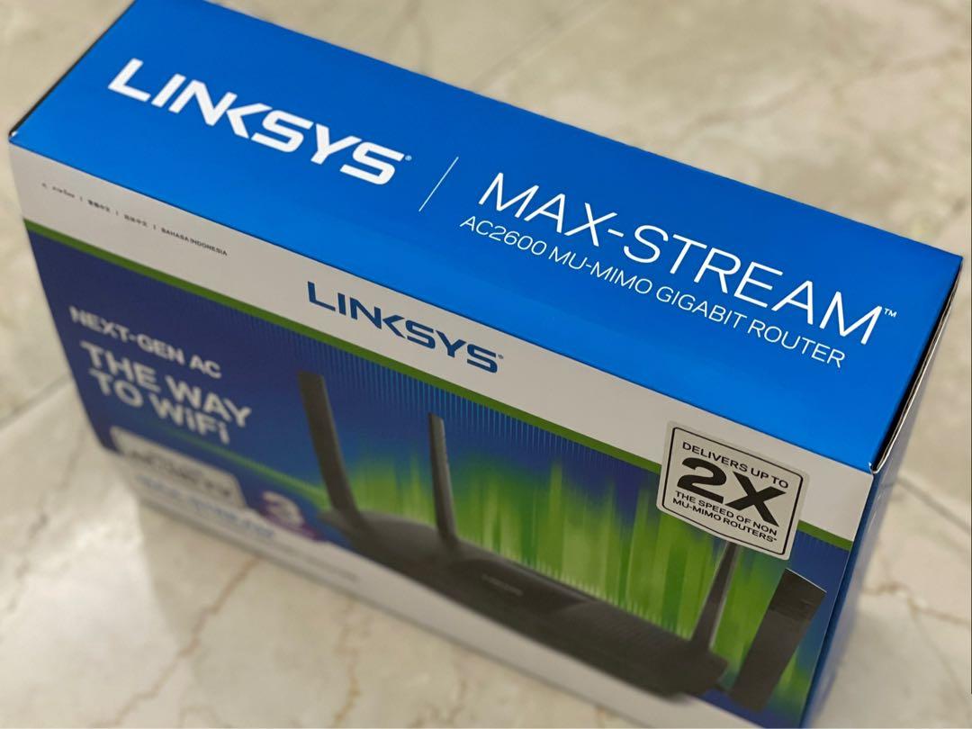 Linksys AC2600 Max-Stream Router, Computers & Tech, Parts & Accessories ...