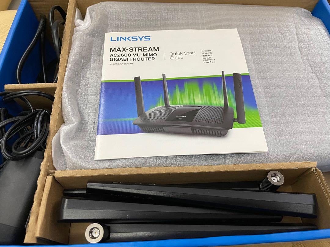 Linksys AC2600 Max-Stream Router, Computers & Tech, Parts & Accessories ...