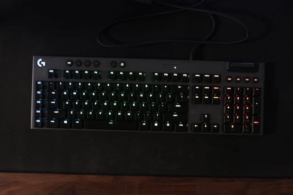 Logitech G815 (Clicky) Wired Mechanical Keyboard, Computers & Tech ...