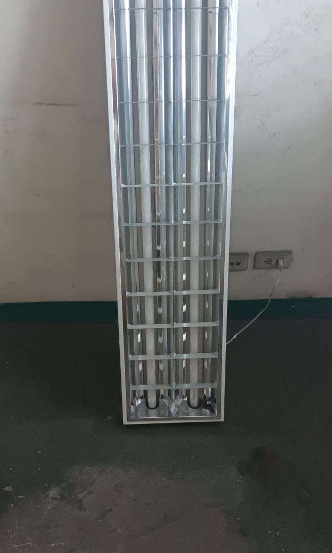 Louver troffer ceiling light mirrorized, Furniture & Home Living ...