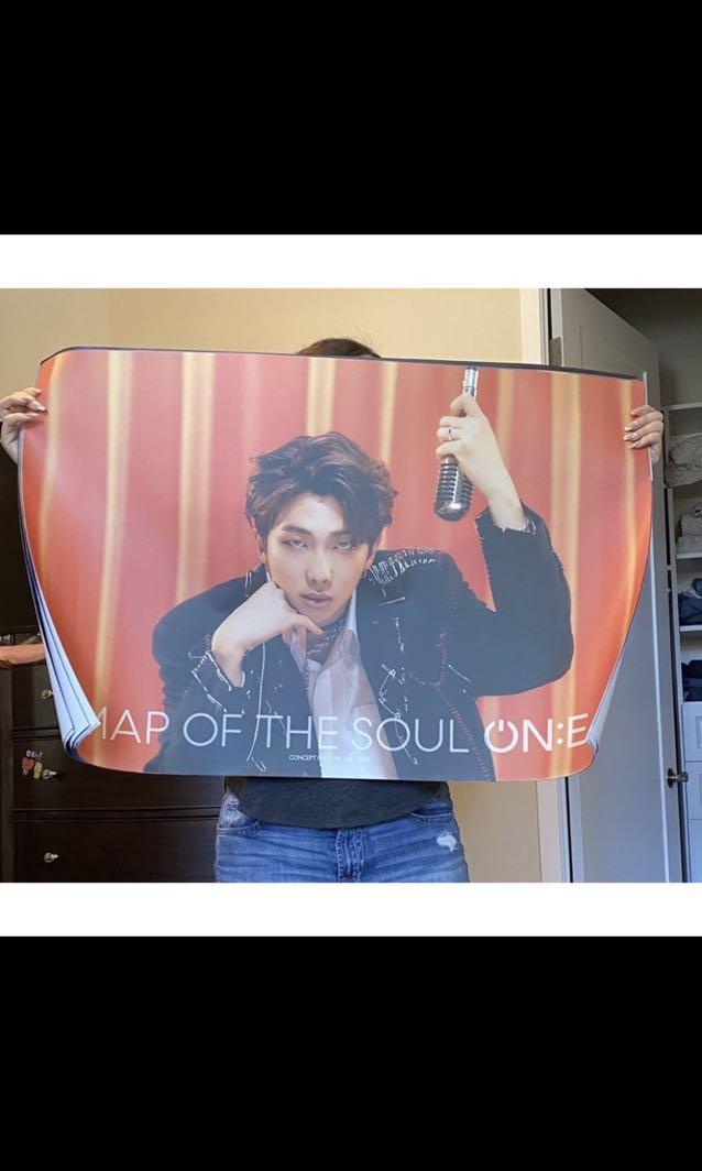 Map of the Soul on E posters (all members), Hobbies & Toys, Memorabilia ...