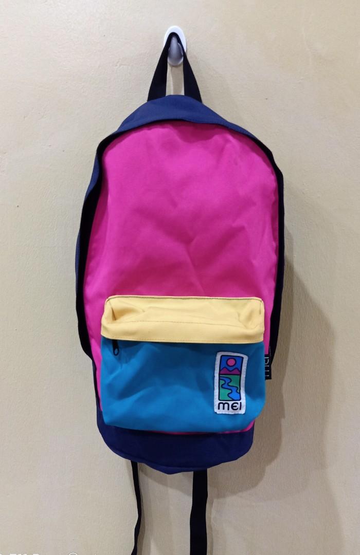 Mei Violet Label Backpack, Men's Fashion, Bags, Backpacks on Carousell