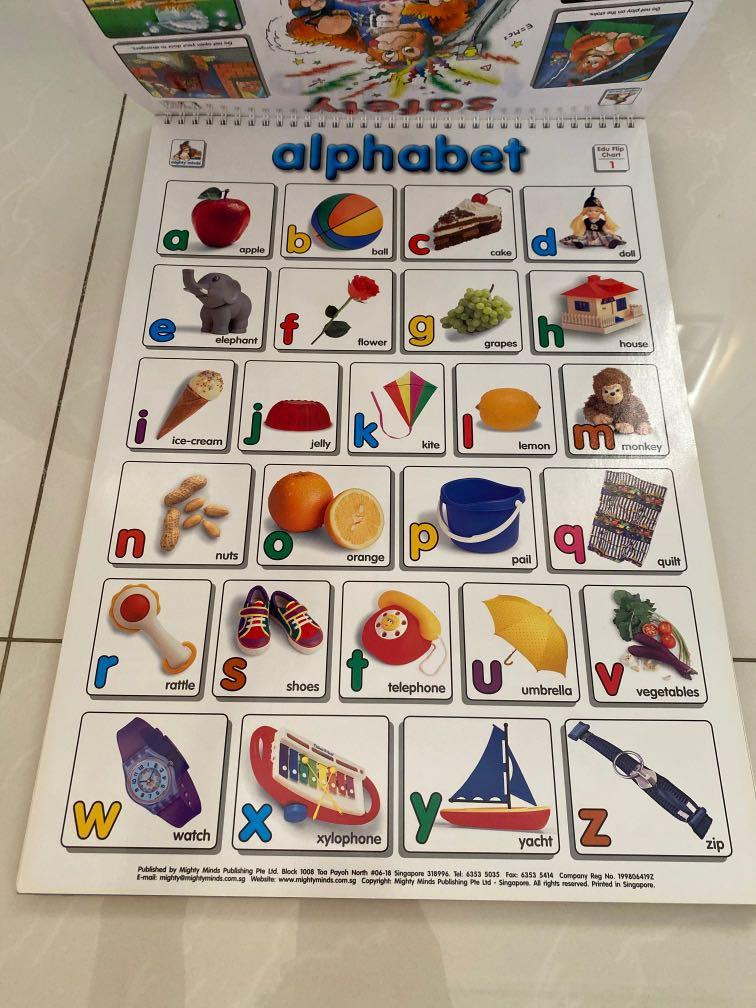 Mighty Minds Educational Flip Charts (A3 Size), Hobbies & Toys, Books ...